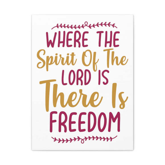 Express Your Love Gifts | Art | Scripture Sign There Is Freedom 2 ...